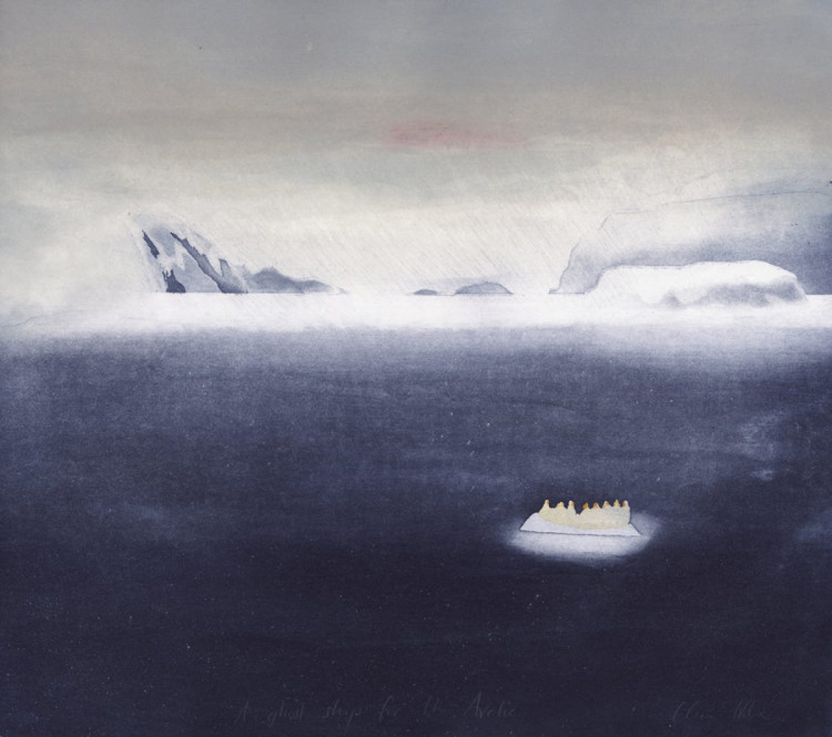 Clare Henderson, A ghost ship for the arctic – Graphic Studio Gallery